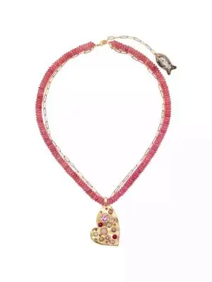 OCEANUS Sweetheart Beaded Necklace