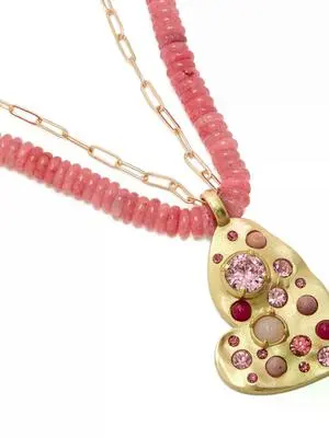 OCEANUS Sweetheart Beaded Necklace