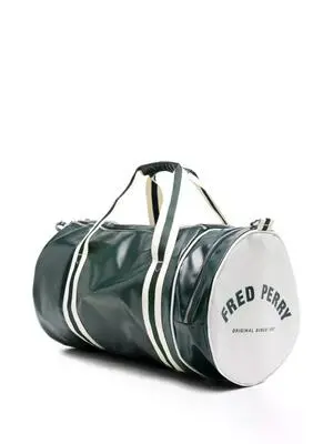 Fred Perry Classic Barrel Holdall Bag - Green