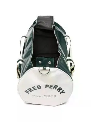 Fred Perry Classic Barrel Holdall Bag - Green