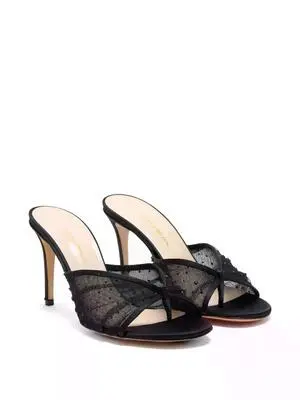 ANDREA WAZEN Astrid Mules - Black