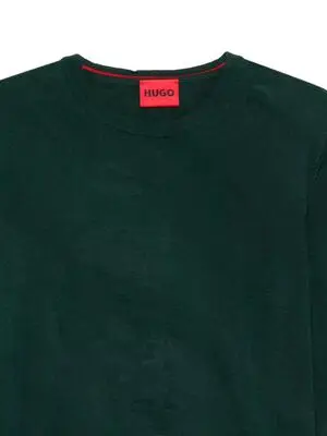 BOSS Crew Neck Virgin Wool Sweater