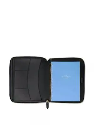 Smythson A5 Zip-up Writing Folder