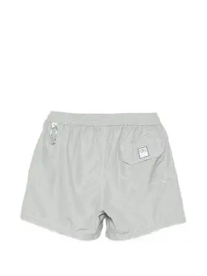 Fedeli Madeira Patterned Swim Shorts - Green