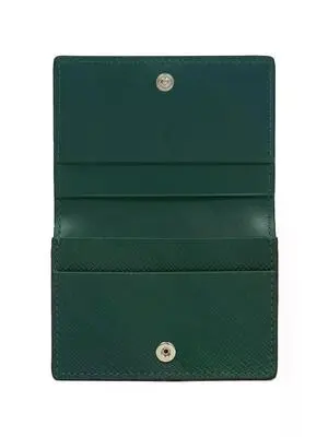 Smythson Panama Cardcase - Green