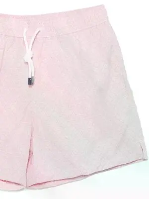 Fedeli Madeira Sakar-patterned Swim Shorts - Pink