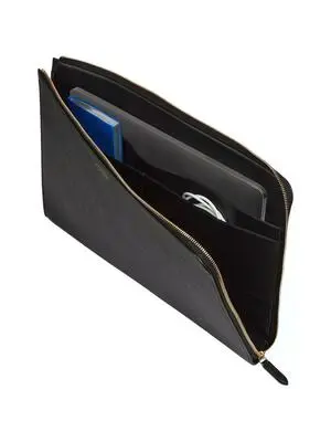Smythson Large Panama Zip Laptop Bag