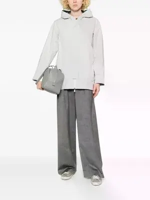 Herno Zip-up Hooded Coat
