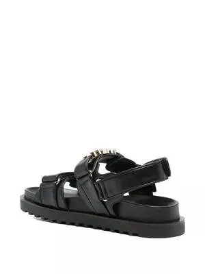 Guess Logo Plaque Sandals