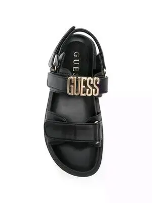 Guess Logo Plaque Sandals