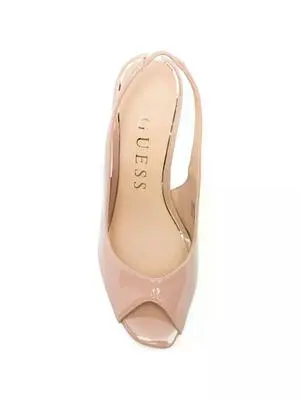 Guess Peep-toe Slingback Pumps