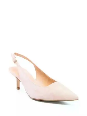 Marella Pointed Slingback Heeled Pumps - Pink