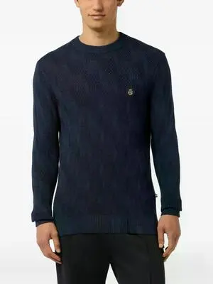 BILLIONAIRE Patterned Pullover