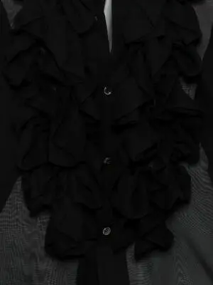 Comme Des Garçons Ruffled Shirt