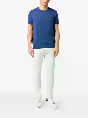 Philipp Plein Monogram Straight Leg Jeans