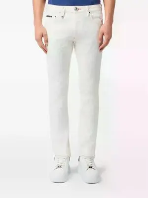 Philipp Plein Monogram Straight Leg Jeans