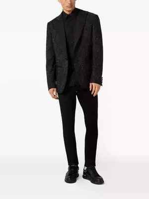 Philipp Plein Monogram Slim Blazer