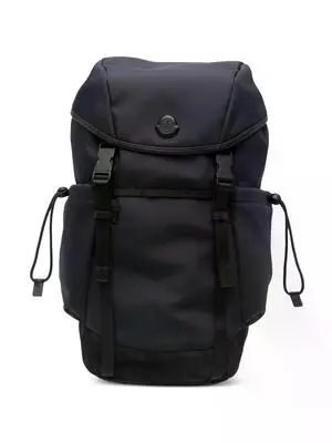 Moncler Buckle-fastening Backpack - Blue