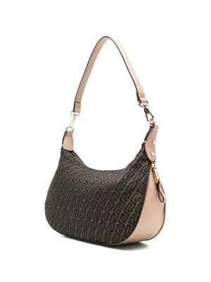 Liu Jo Jacquard Shoulder Bag - Brown