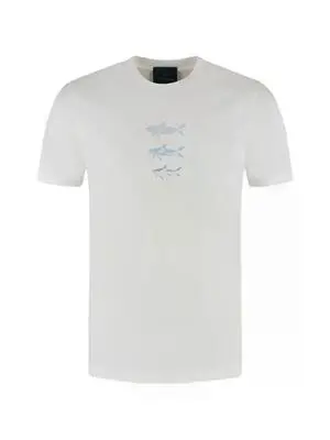Paul & Shark Shark-print T-shirt