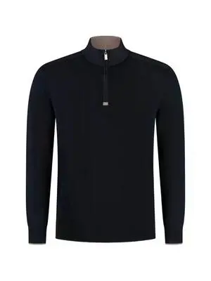 Paul & Shark Half-zip Knitwear - Blue