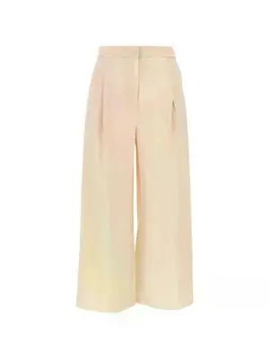 Max Mara High-waisted Trousers - Neutrals