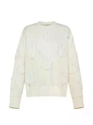 FORTE_FORTE Lunamaris Embroidered Sweatshirt