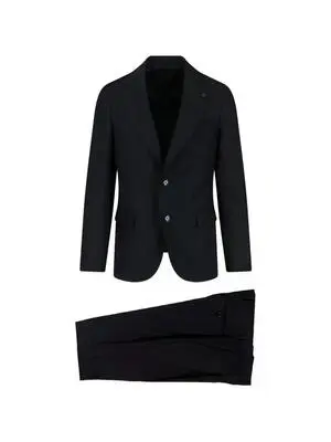 LARDINI Button Single-breasted Suit - Blue
