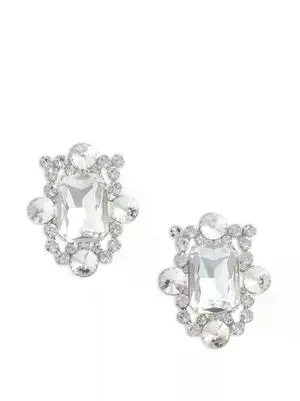 SELF-PORTRAIT Crystal Statement Earrings