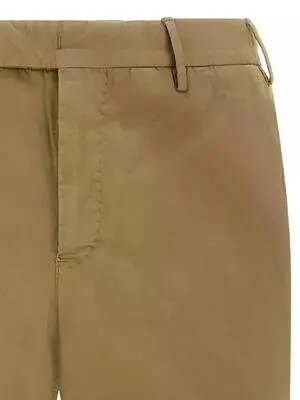 PT TORINO Pressed-crease Straight Trousers - Neutrals