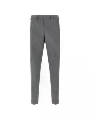 PT TORINO Master Pleated Trousers - Grey