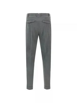 PT TORINO Master Pleated Trousers - Grey