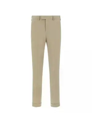 PT TORINO Master Pressed-crease Trousers - Neutrals