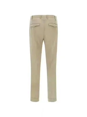 PT TORINO Master Pressed-crease Trousers - Neutrals