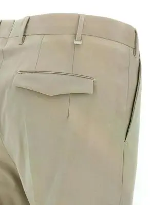 PT TORINO Master Pressed-crease Trousers - Neutrals