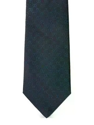 Gucci Gg Motif Jacquard Neck Tie