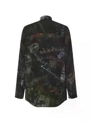 Balenciaga Printed Shirt