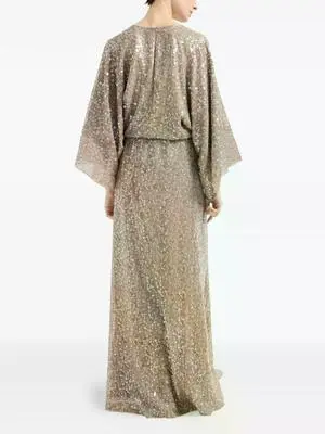 Brunello Cucinelli Sequin-embellished Maxi Dress