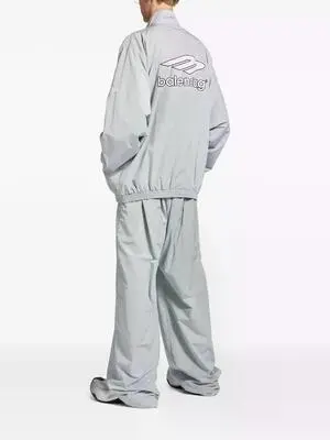 Balenciaga Printed Trousers - Grey