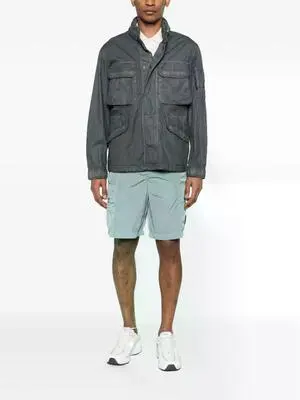 C.P. COMPANY 50 Fili Wax Field Jacket - Grey