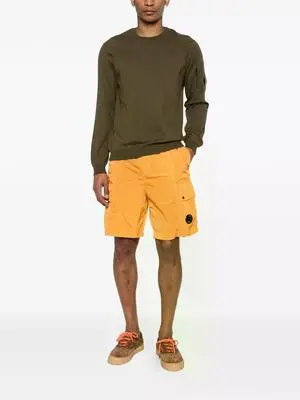 C.P. COMPANY Lens Crew-neck Sweatshirt - Green