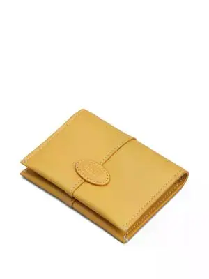 TOD'S Logo-patch Cardholder - Yellow