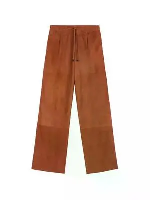 TOD'S Leather Trousers