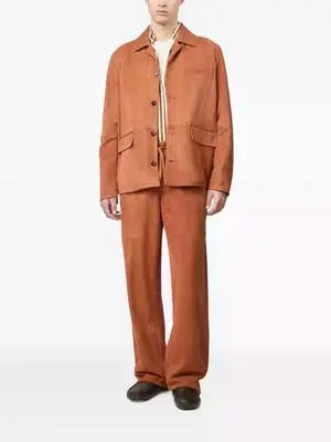 TOD'S Leather Trousers