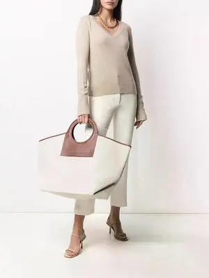 Hereu Large Cala Canvas Tote Bag