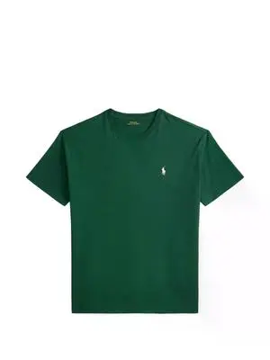 Polo Ralph Lauren Slim Fit Embroidered Crewneck T-shirt - Green