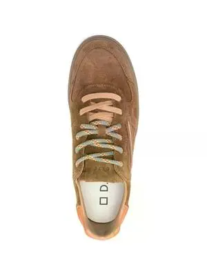 D.a.t.e. Panelled Sneakers - Brown