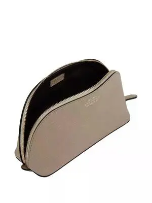Smythson Panama Zip-up Make-up Bag