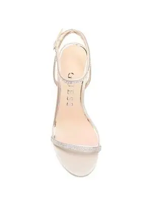 Guess Embellished Open Toe Sandals