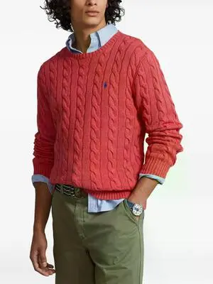 Polo Ralph Lauren Cable-knit Sweater - Red